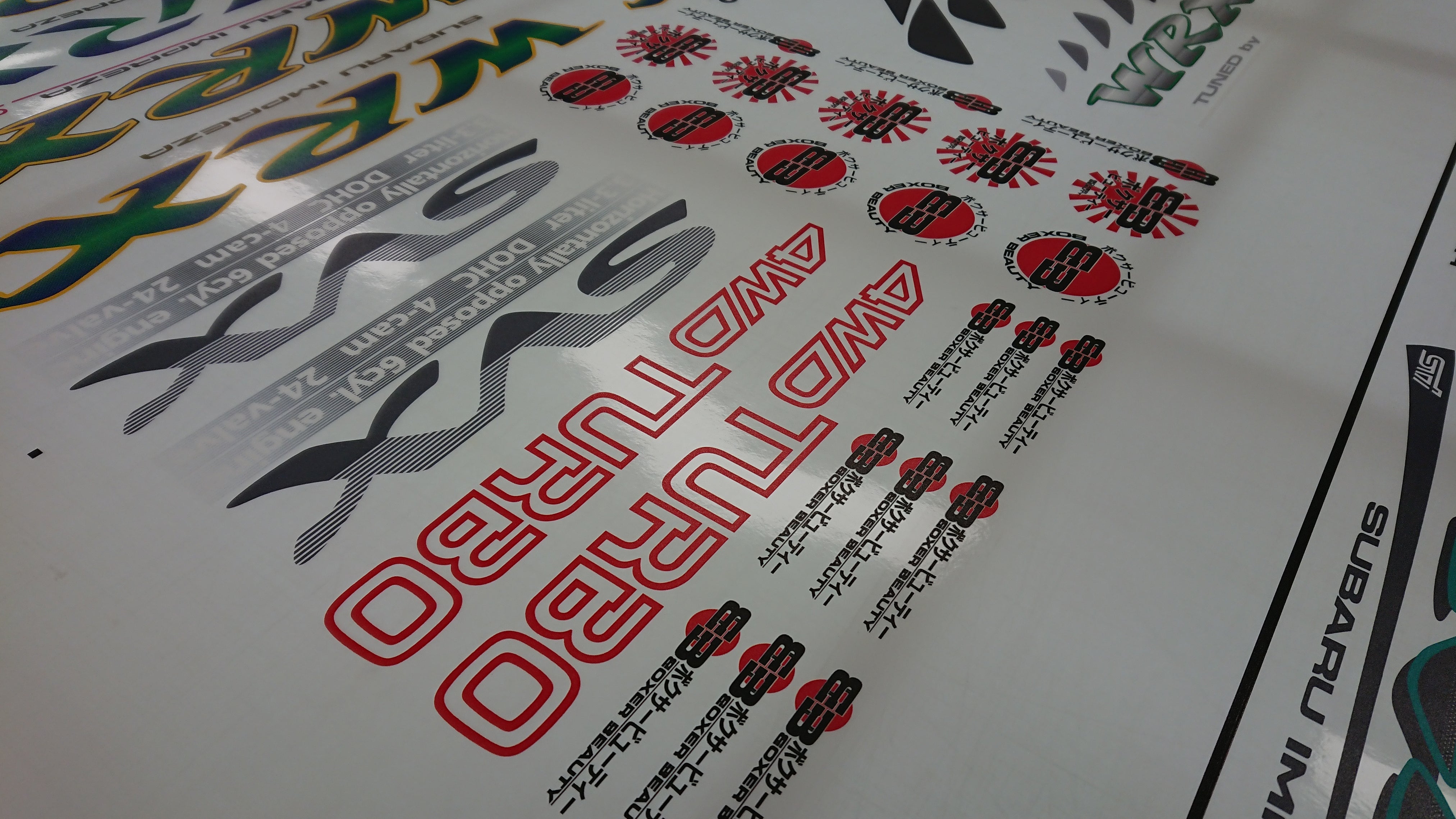 Elevate Your Subaru with Premium Stickers — Boxer Beauty