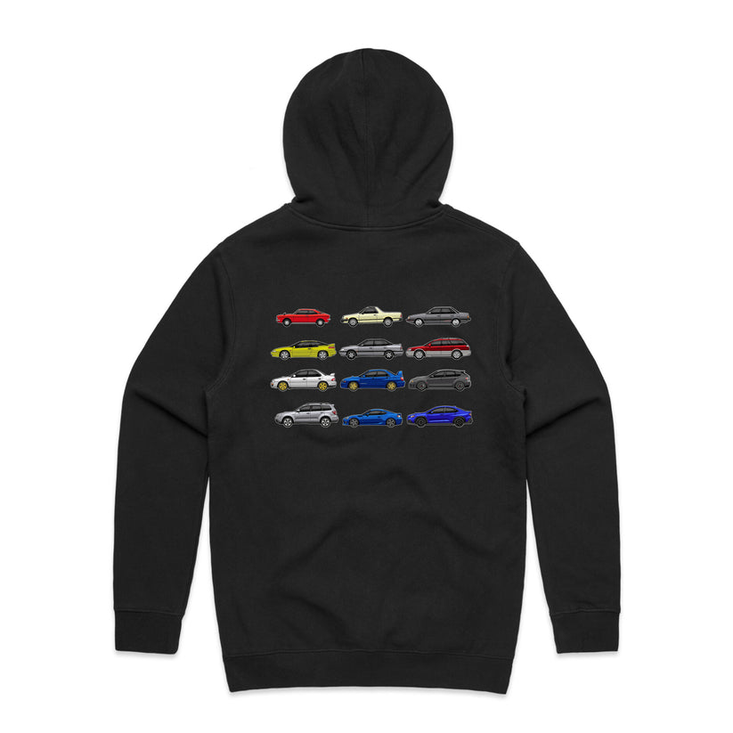 Subaru 50th Anniversary Heritage Lineup - Hoodie – Boxer Beauty