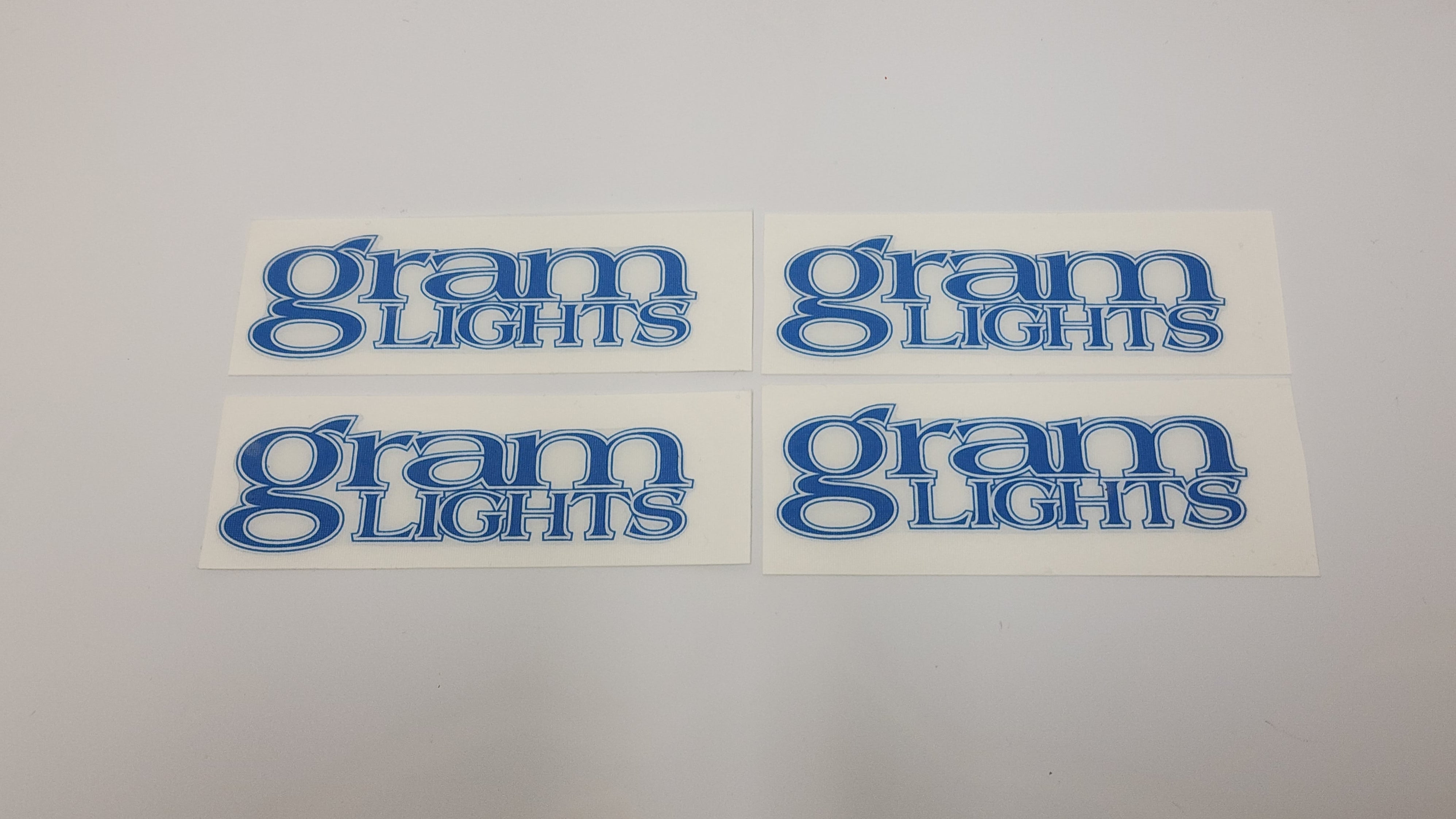 Set of 4x Gram Lights Spoke Stickers — Boxer Beauty