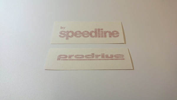 Speedline and Prodrive Reproduction Wheel Decals and Stickers – Boxer ...