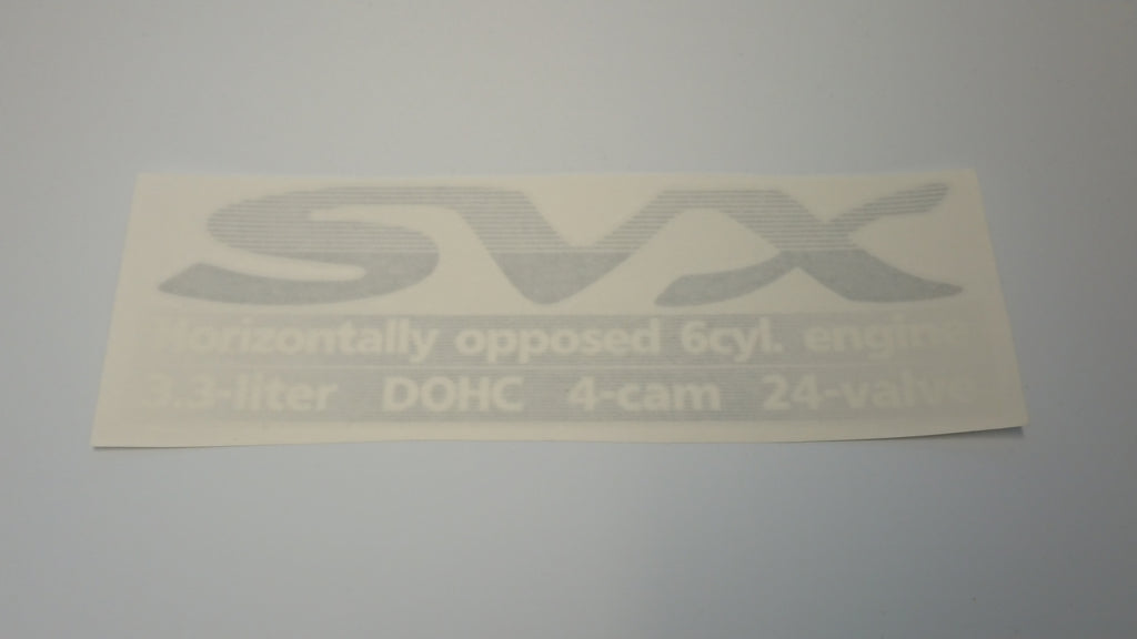 SVX Alcyone - Subaru Experimental Vehicle X — Boxer Beauty