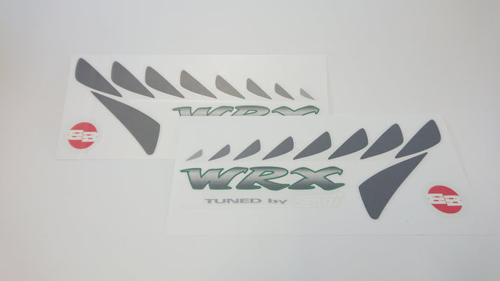 WRX GC8 "Type R" STI Coupe Side Stickers - Pair and Sets – Boxer Beauty
